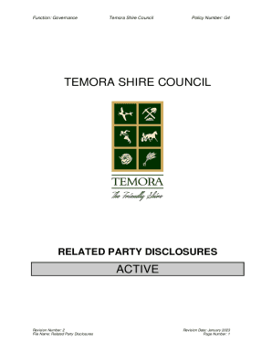 Fillable Online TEMORA SHIRE COUNCIL Fax Email Print - pdfFiller