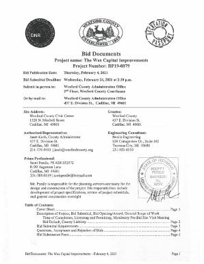 Fillable Online Recreation Passport Grants - State of Michigan Fax ...