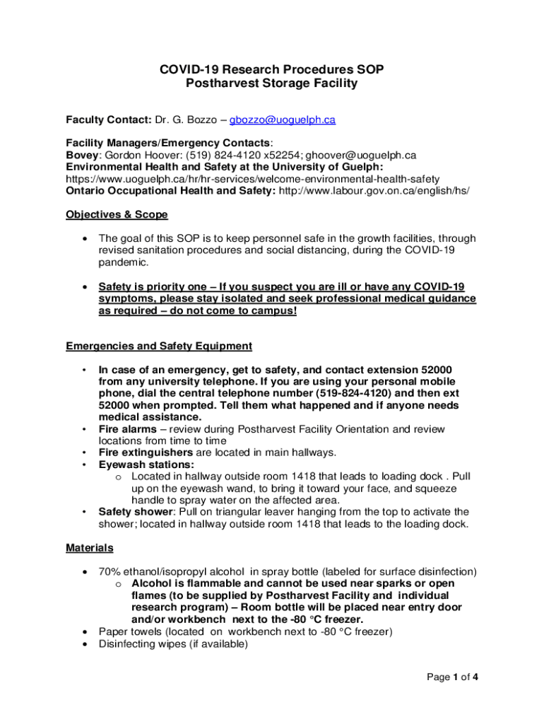 Fillable Online Template Master SOP Fax Email Print - pdfFiller