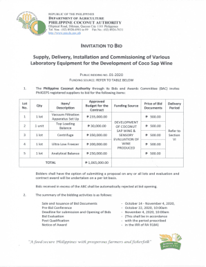 Fillable Online Bid Document - Philippine Coconut Authority ...