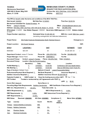 Fillable Online MDADBC-020 MCC 7040 MDAD-MCC 7040 Work Order ... Fax ...