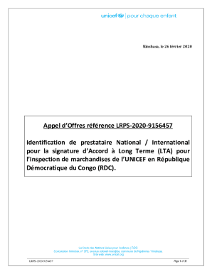 Fillable Online Identification d'un prestataire institutionnel pour ...