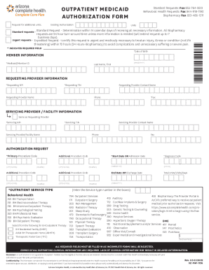 Fillable Online MI-OP-PAF-6301 - Outpatient Medicaid Prior Authorization Form Fax Email Print ...