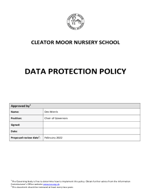 Fillable Online OVERARCHING SAFEGUARDING STATEMENT Fax Email Print - pdfFiller