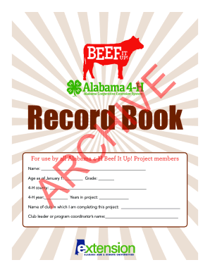 Fillable Online Monthly Lesson Plan - Beef - Adams County 4-H Fax Email ...