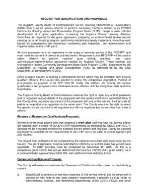 Fillable Online REQUEST FOR QUALIFICATIONS DESIGN-BUILD ... Fax Email Print - pdfFiller