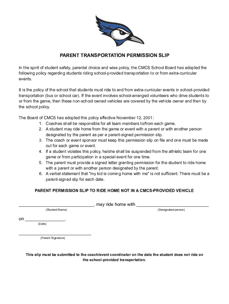 Fillable Online Rules for Students Riding School Buses Parents are ...