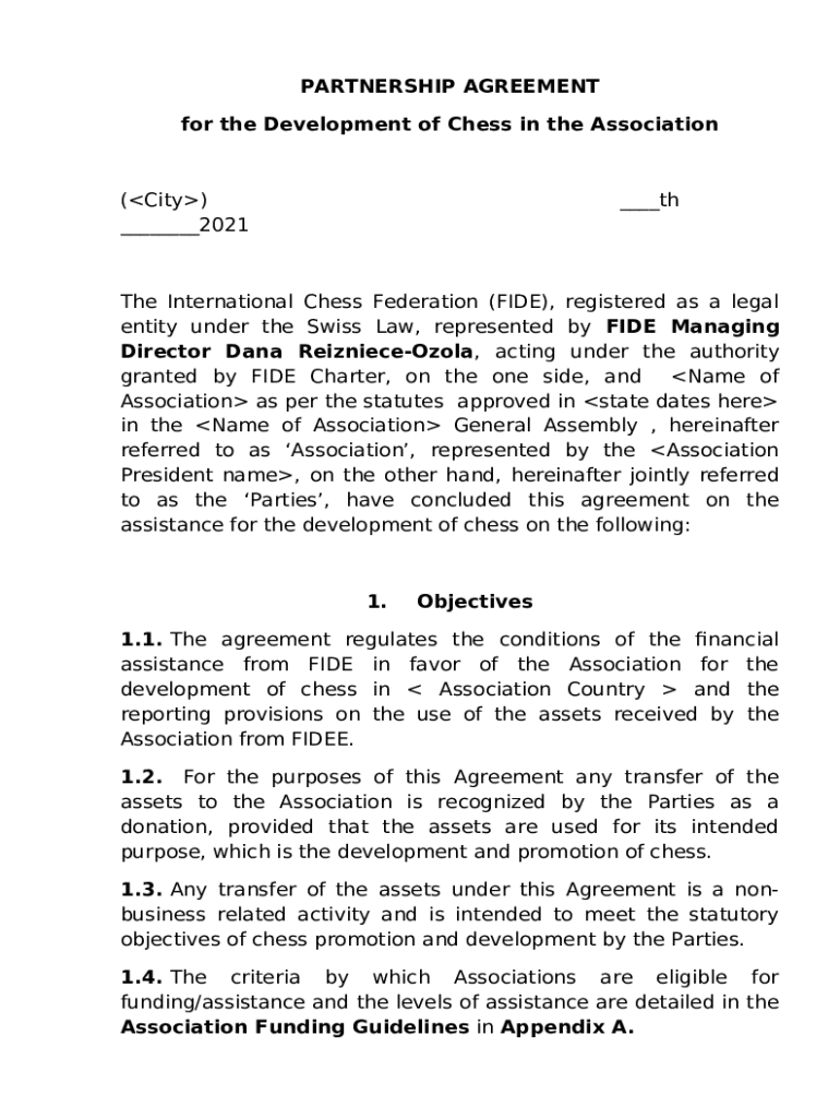 FIDE has signed a historic global partnership agreement with ... Doc ...