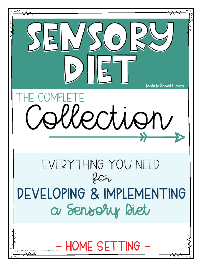 Fillable Online How to Create The Perfect Sensory Diet for Home - Fax ...