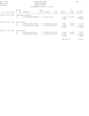 Fillable Online View data from PR created into approved PO and PO field ...
