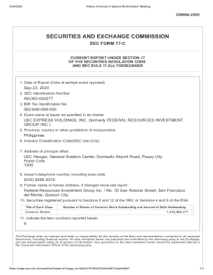 Fillable Online LBC EXPRESS HOLDINGS, INC Fax Email Print - pdfFiller