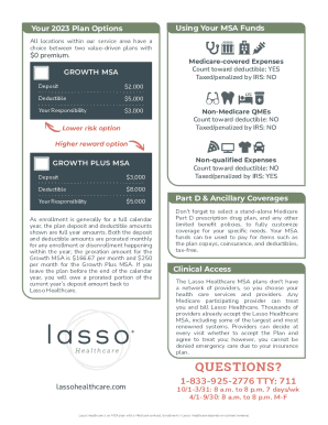Fillable Online Medicare MSA Forms, Documents, and Resources Fax Email ...