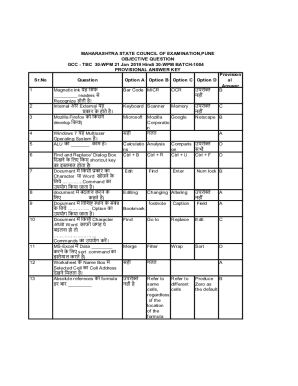 Fillable Online GCC TBC TYPING EXAM ALL OBJECTIVE ENGLISH AND ... Fax ...