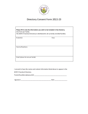 Fillable Online Information Gathering Form - State College Presbyterian ...