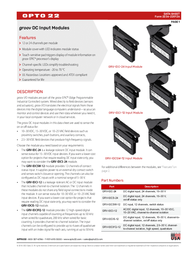 Fillable Online Data Sheet E85001-0297 -- Input Modules - FireAlarm.com ...