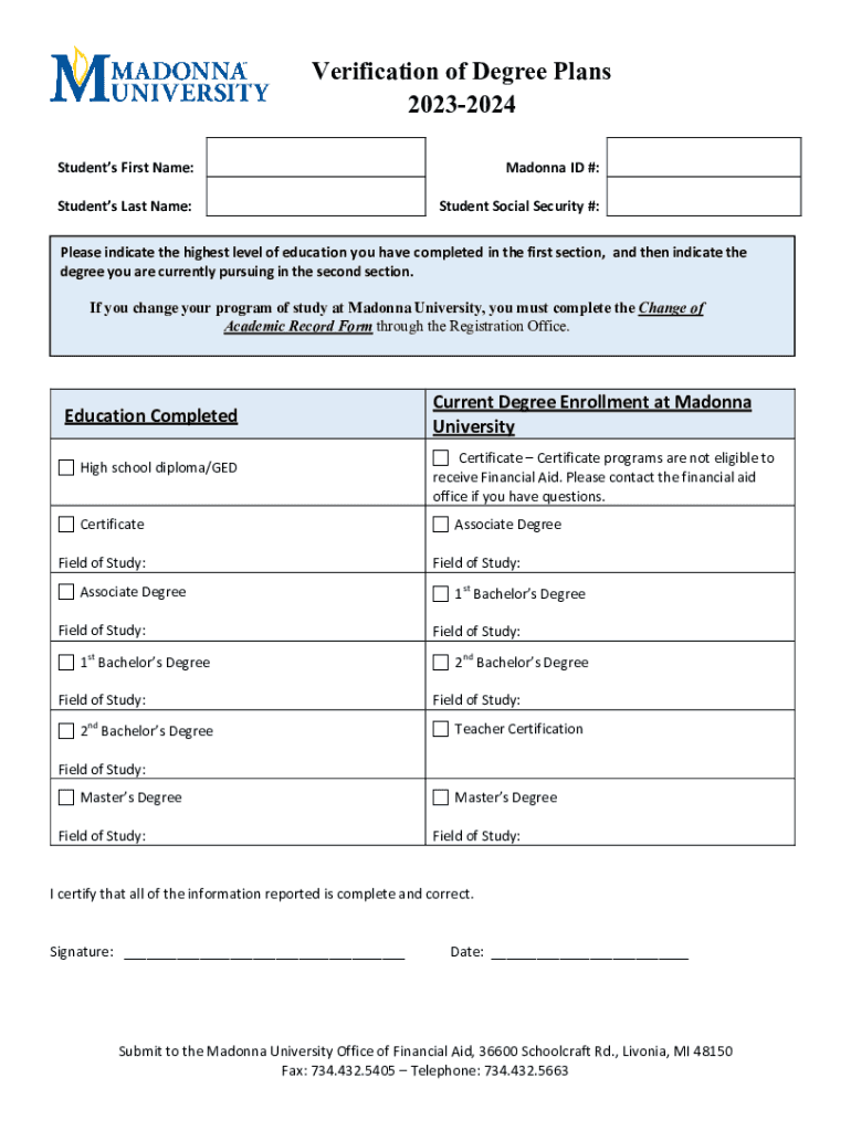 Fillable Online Welcome to YU Verify - Degree Verification - Registrar's Office Fax Email Print ...
