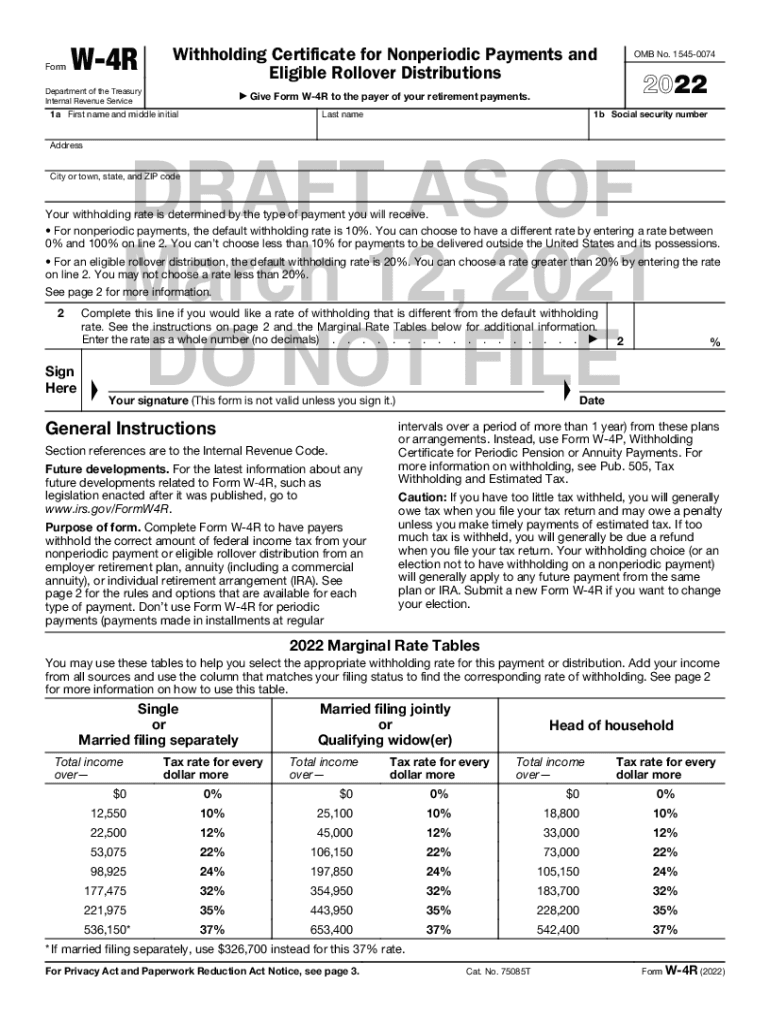 Fillable Online Form 4137 - Caution: DRAFTNOT FOR FILING Fax Email ...