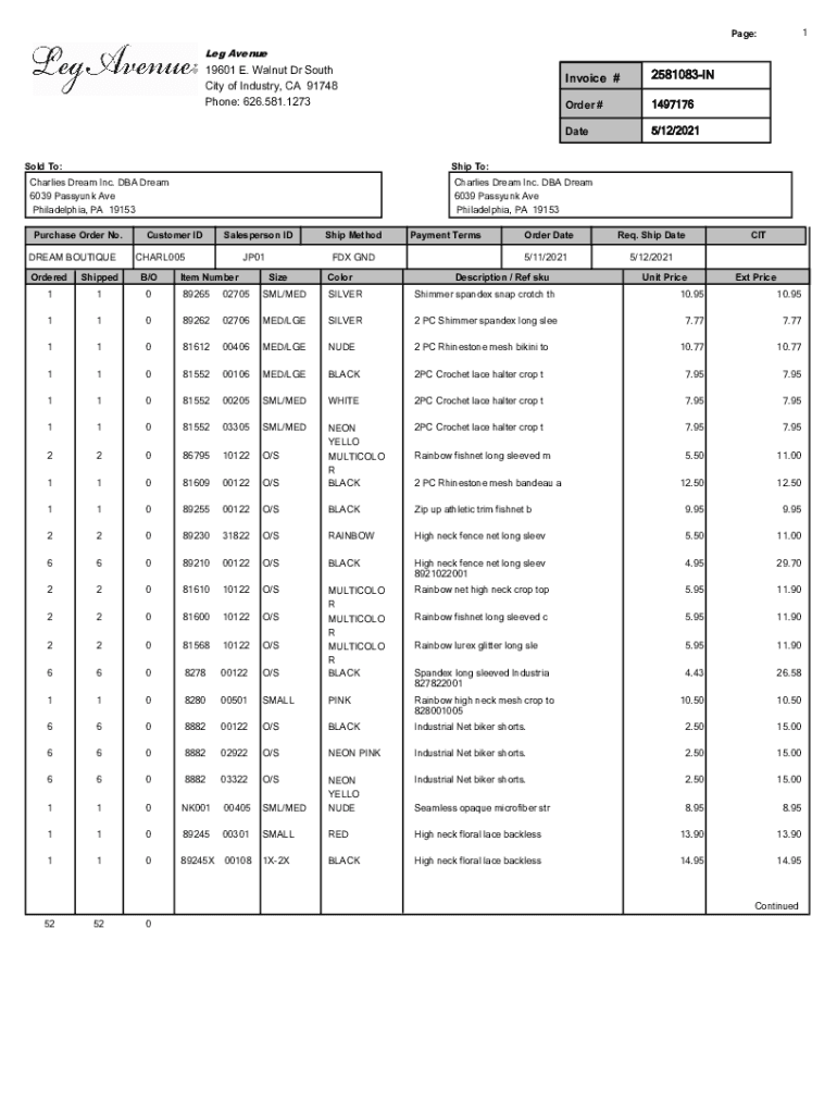 Fillable Online Sales Order Invoice Form Plain Fax Email Print - pdfFiller