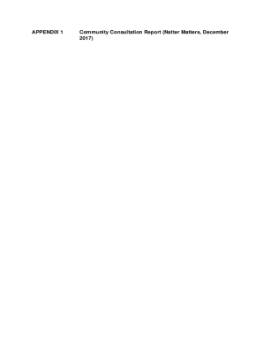 Fillable Online Community Consultation Report - Skegness Town Council Fax Email Print - pdfFiller