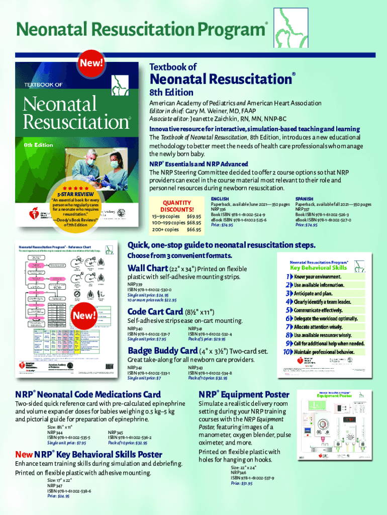 Fillable Online NRP 8th edition in Canada: a review of new ...
