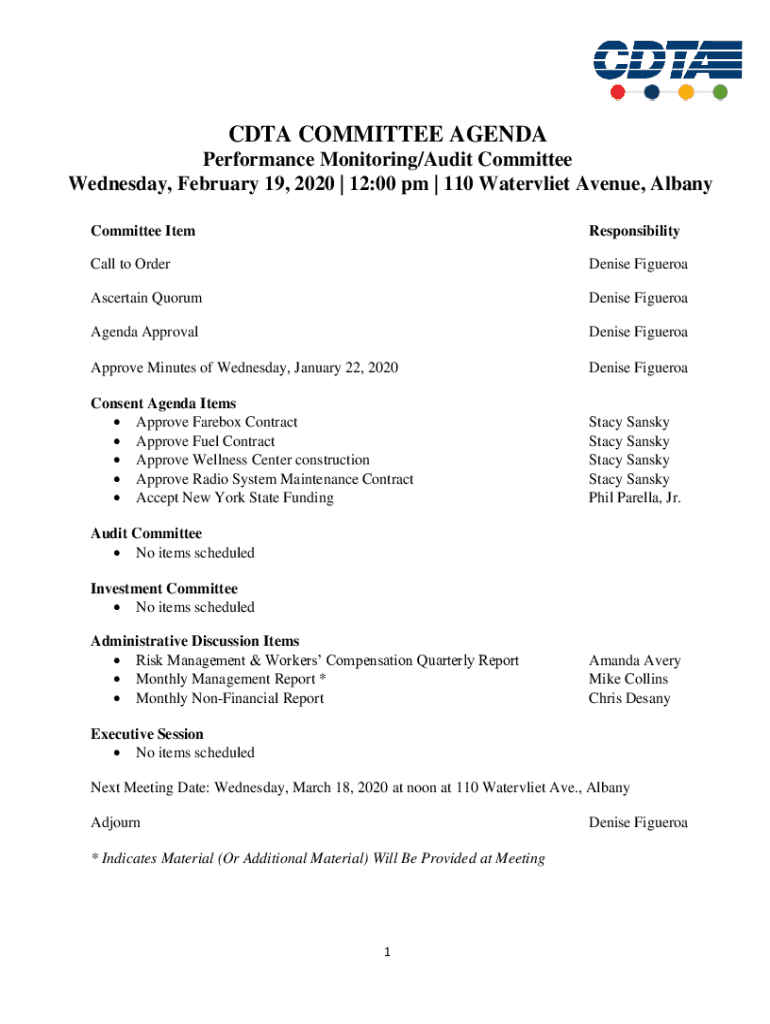 Fillable Online Route - 1 - CDTA Fax Email Print - pdfFiller