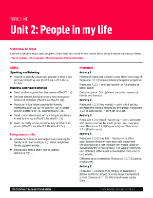 Fillable Online Learning Languages - UNC Learning Center Fax Email Print - pdfFiller
