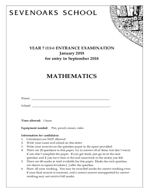 Fillable Online Edexcel GCSE - Mathematics (Linear) - 1MA0 - Mr Barton ...