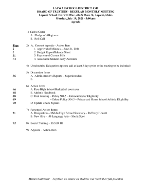 Fillable Online Index of /board/packets/ Fax Email Print - pdfFiller