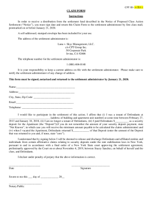 Fillable Online Documents - Federal Administrative Segregation Class ...