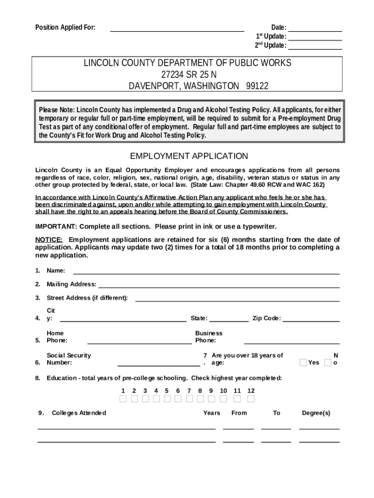 Zero Tolerance Drug and Alcohol Testing Policy Page 1 Doc Template ...