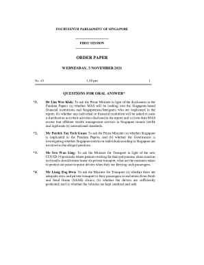 Fillable Online Order Paper - 3Nov21 Fax Email Print - pdfFiller
