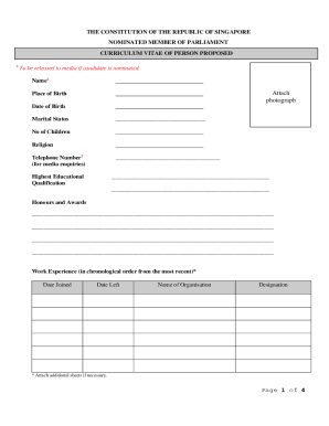 Fillable Online nmp-application-faqs.pdf - Parliament of Singapore Fax ...