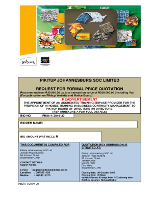 Fillable Online Tender bulletin 3075 - South African Government Fax ...