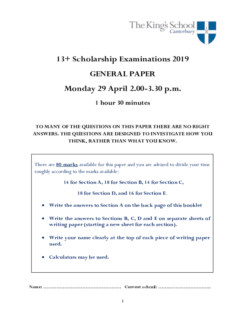 Fillable Online Critical Thinking - SAMPLE PAPER Fax Email Print ...