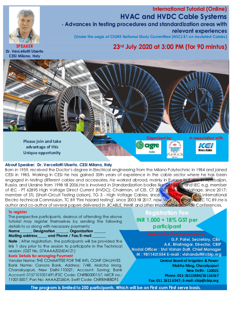 Fillable Online The Insulation of HVDC Extruded Cable System Joints ...