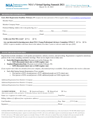 Fillable Online Register Now for NIA's Virtual Spring Summit NIA News ...