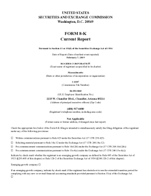 Fillable Online FORM 8-K Current Report - Rogers Corporation Fax Email ...