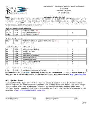Fillable Online Program: Non-Structural Repair Technician Certificate ...