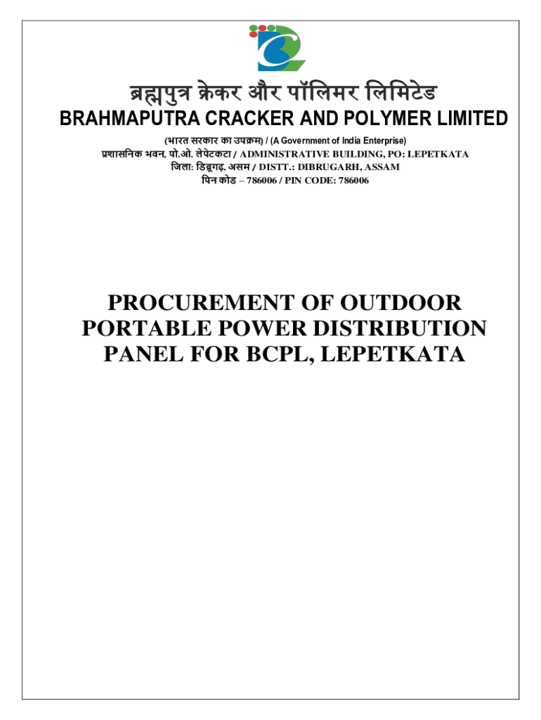 Fillable Online PROCUREMENT OF ... Fax Email Print - pdfFiller