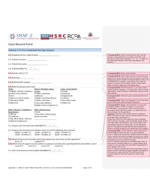 Fillable Online Case Record Form - Yumpu Fax Email Print - pdfFiller