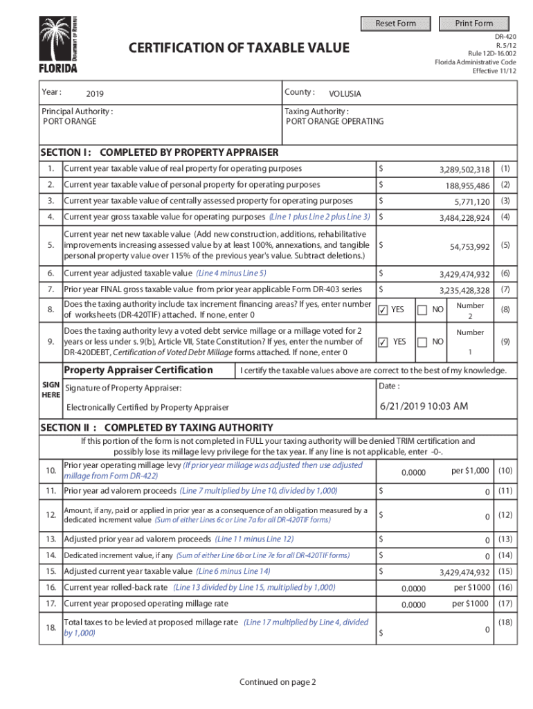 Fillable Online vcpa vcgov 12D-16.002 Index to Forms - Florida ...