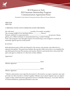 Fillable Online cs cmu SCS Women in Tech - CMU School of Computer Science Fax Email Print ...