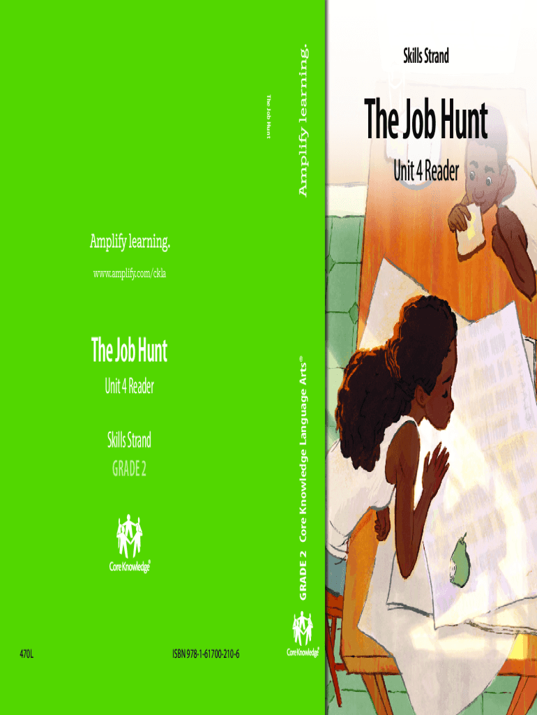 Fillable Online CKLA Grade 2 Skills: Unit 4The Job Hunt (25 Daily ...