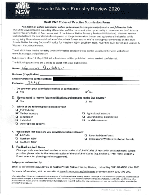 Fillable Online Submission 322 - Local Land Services - NSW Government ...
