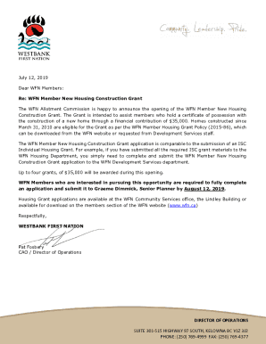 Fillable Online RC Staff - First Nations Land Management Resource ...