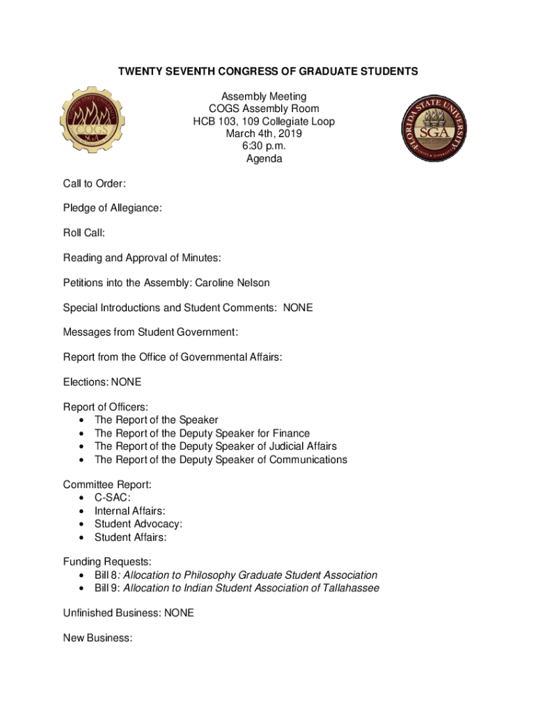 Fillable Online sga fsu Profile for Goldman Sachs Fax Email Print ...