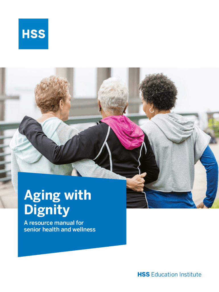 Fillable Online Aging with Dignity. A resource manual for senior health ...