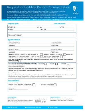 Fillable Online Private Land Use Permit - City of Casey Fax Email Print ...