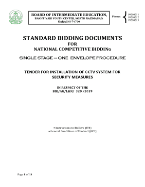 Fillable Online SINGLE STAGE ONE ENVELOPE PROCEDURE Fax Email Print ...