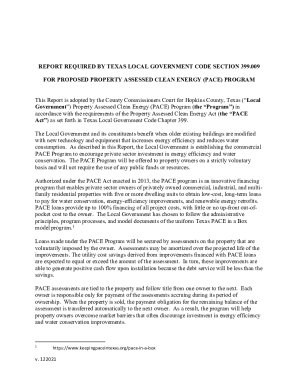 Fillable Online report required by texas local government code section ...